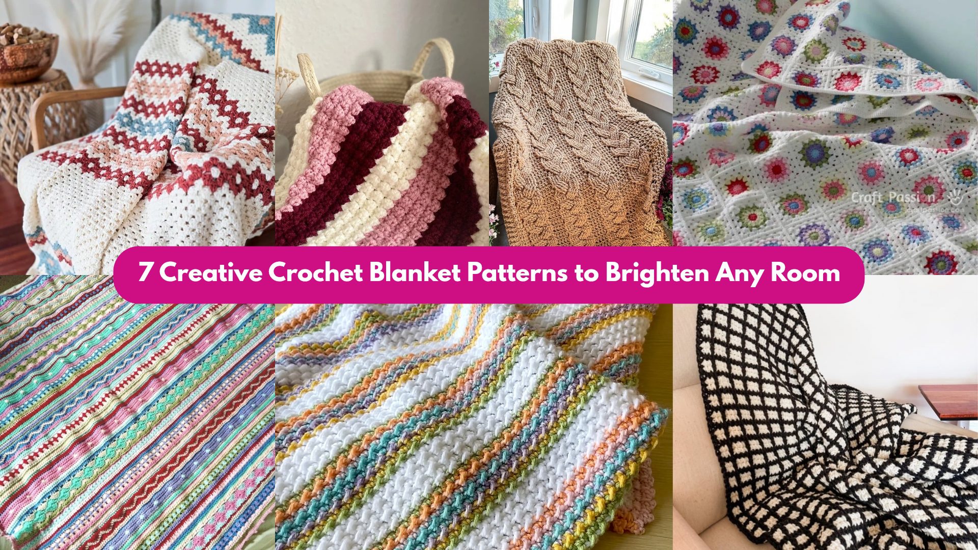 6 Beautiful Crochet Baby Blanket Patterns for Newborns - Artify Pattern