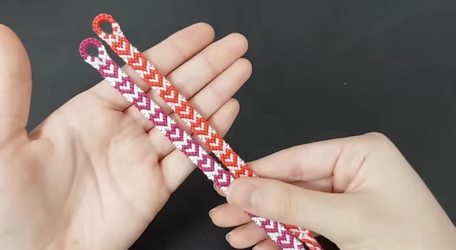 10 Heartfelt Friendship Bracelet Patterns Featuring Hearts - Artify Pattern