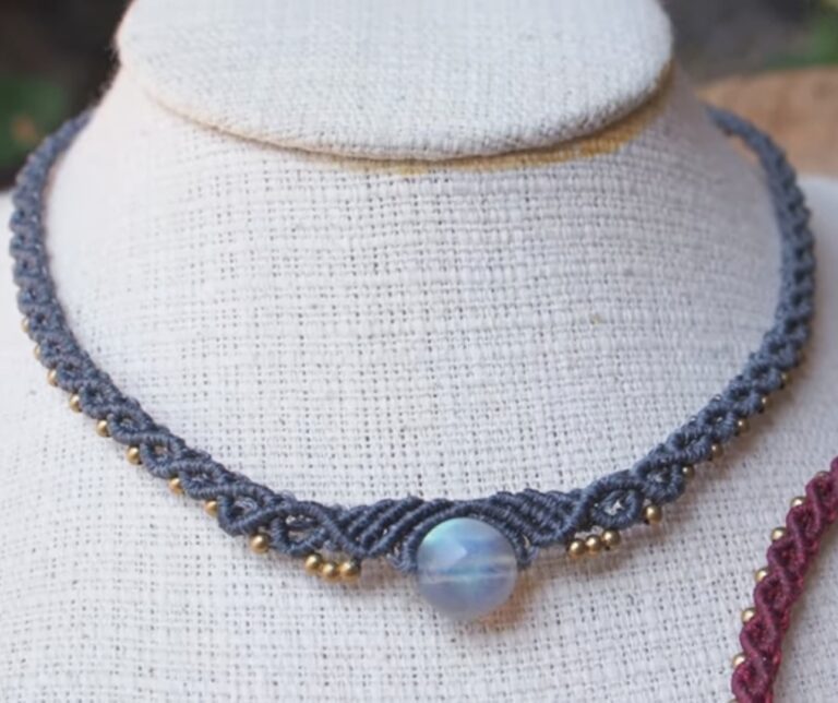 6 Macramé Necklace Patterns You Can Master in an Afternoon - Artify Pattern