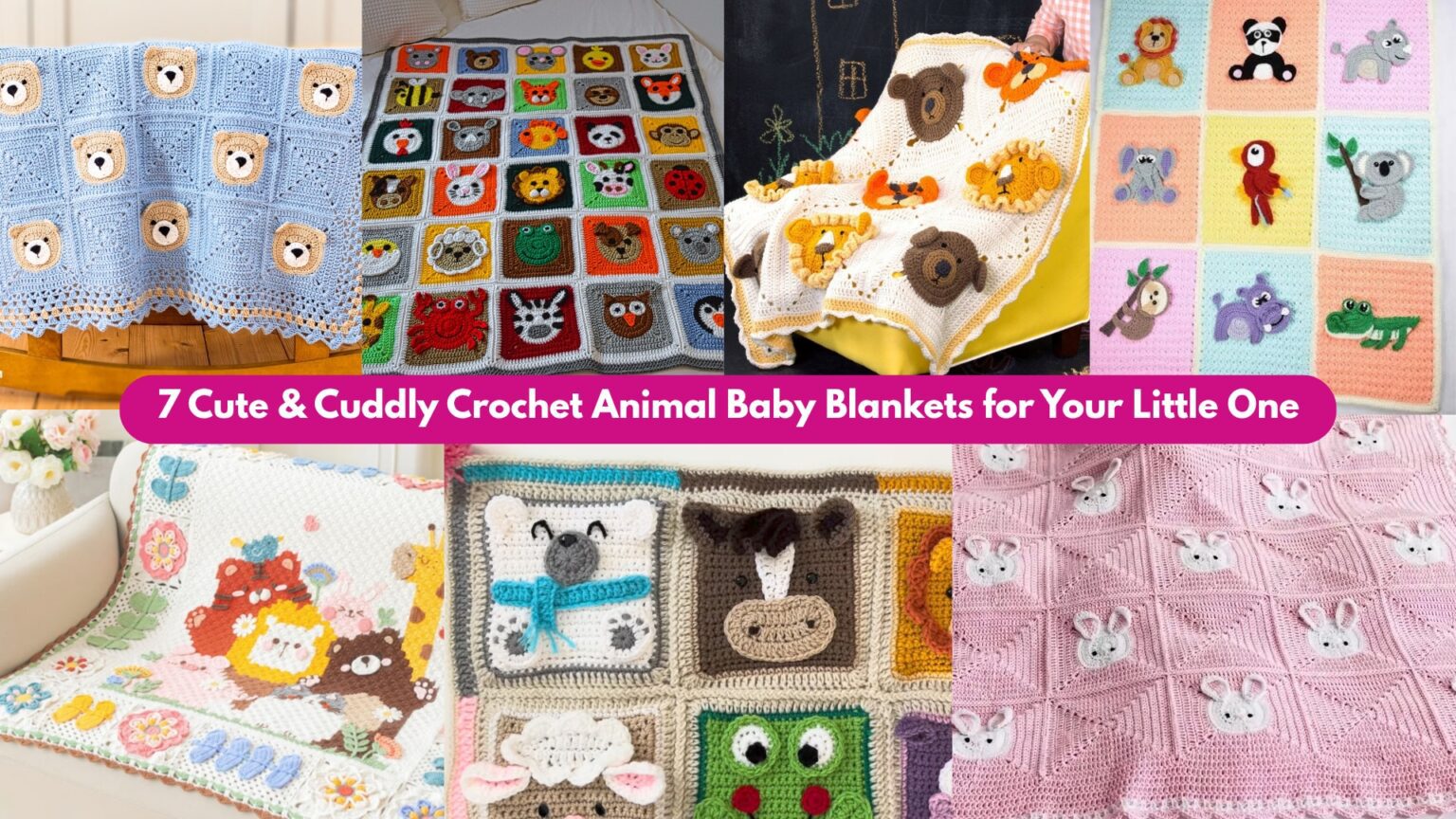 8 Adorable Free Crochet Animal Patterns for Beginners - Artify Pattern
