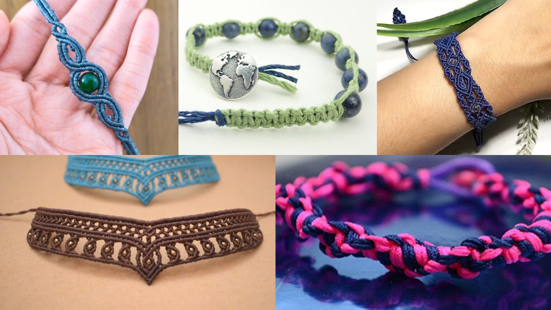 5 Easy Macrame Bracelet Patterns You Can Make in One Afternoon - Artify ...