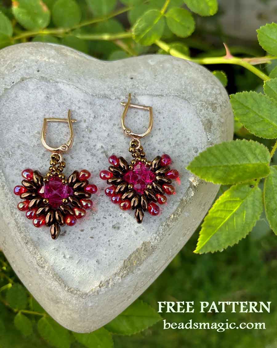8 Stunning Beaded Earring Patterns You Can Make at Home - Artify Pattern