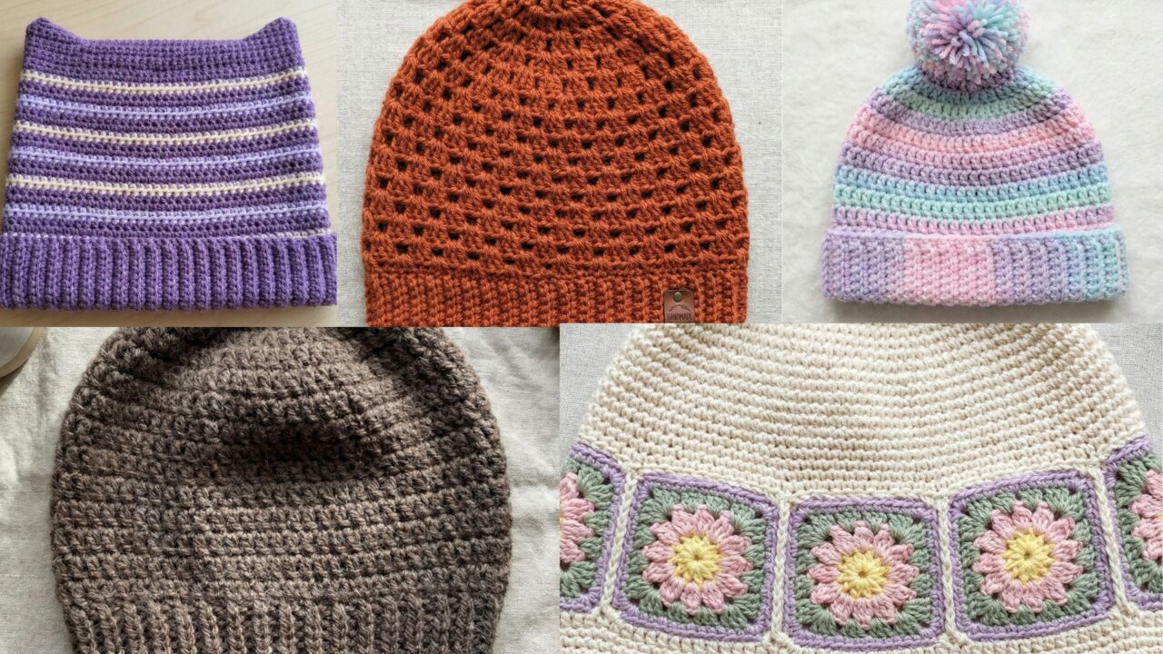 5 Cozy Crochet Beanie Patterns for Fall & Winter - Artify Pattern