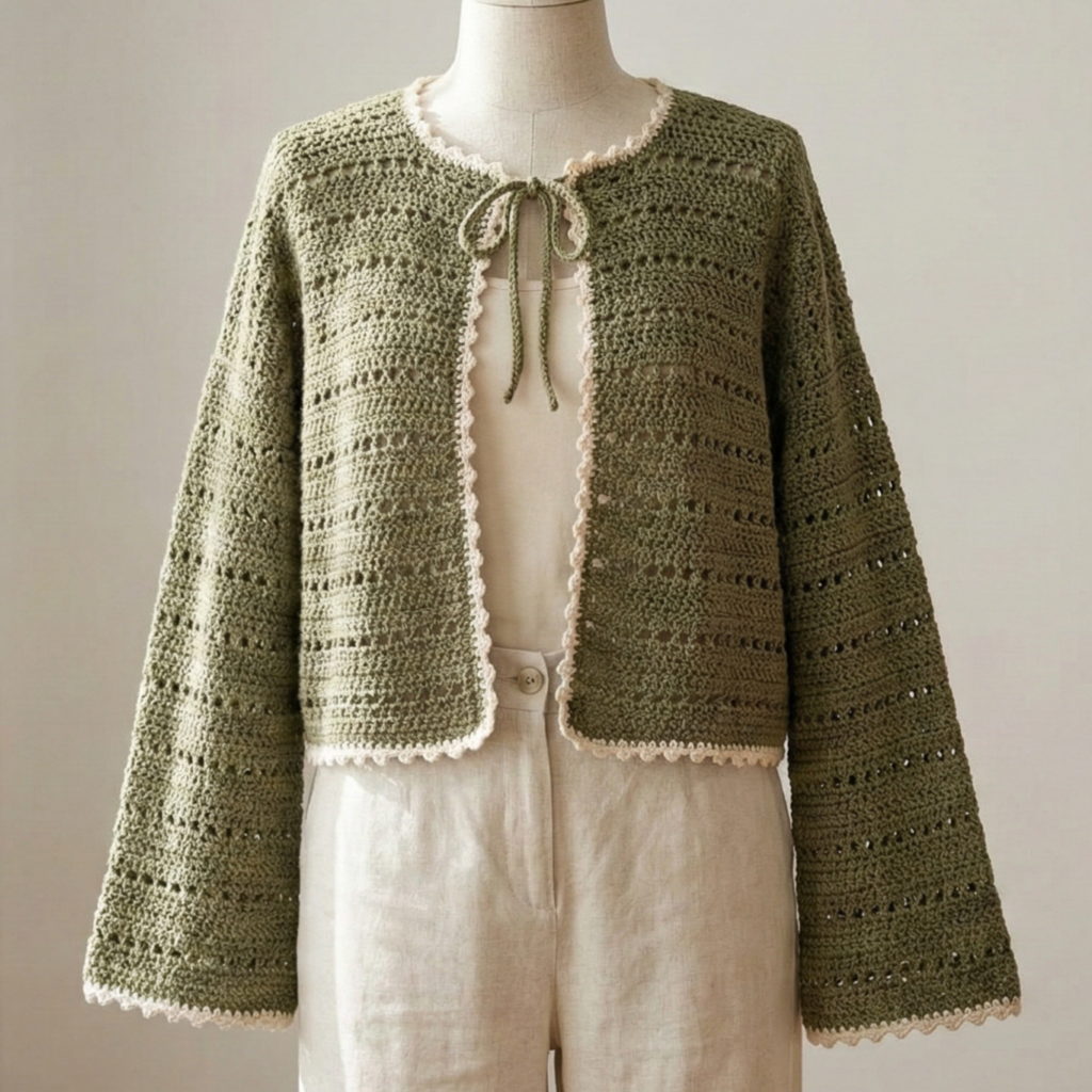 6 Lightweight Crochet Cardigan Patterns Perfect for Layering - Artify ...