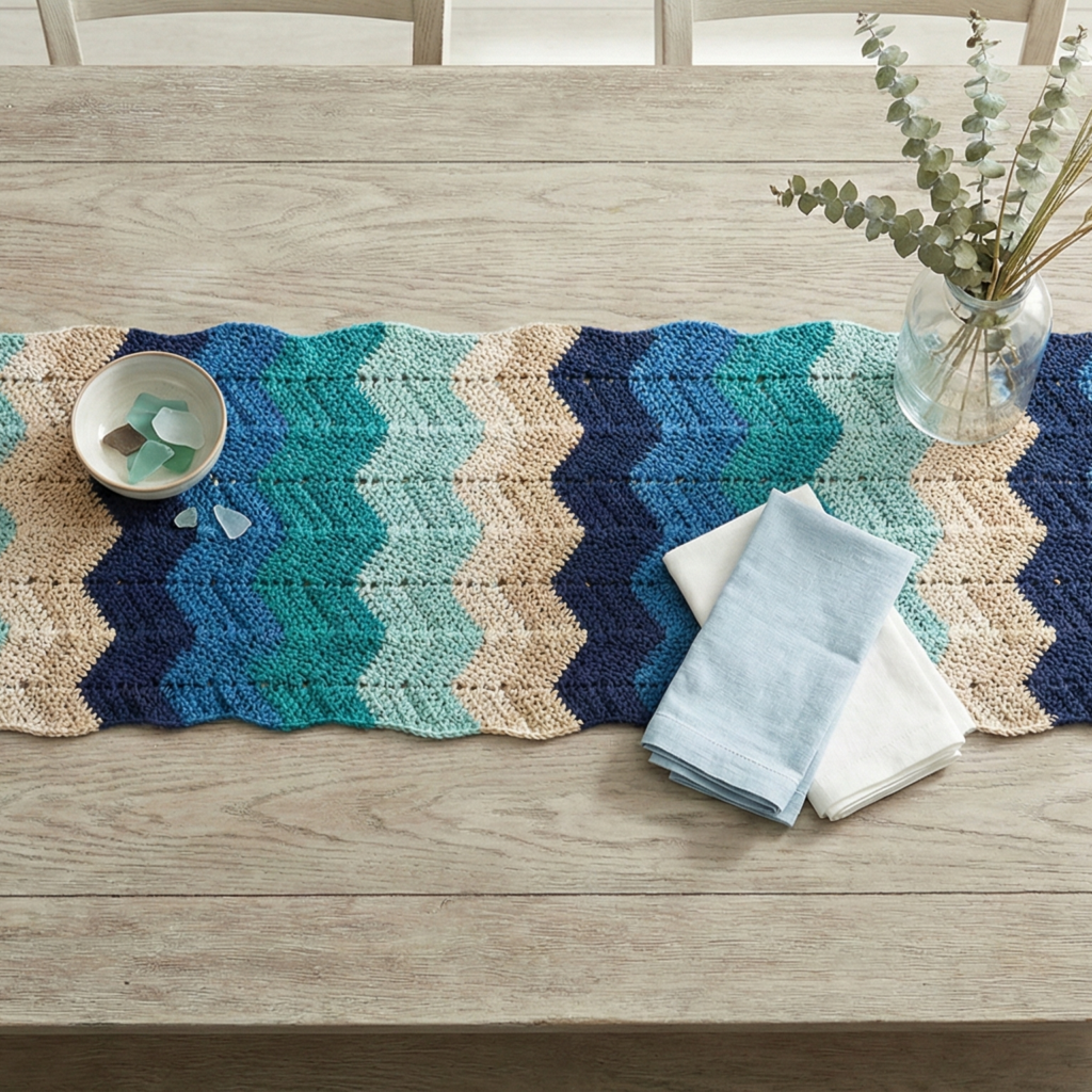 5 Quick Crochet Table Runner Patterns You Can Make in a Weekend ...