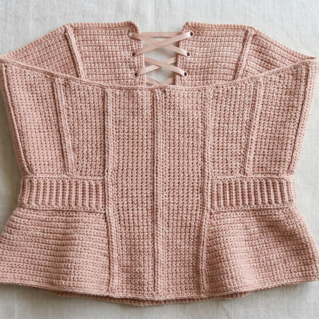 6 Cute & Stylish Crochet Corset Top Patterns - Artify Pattern