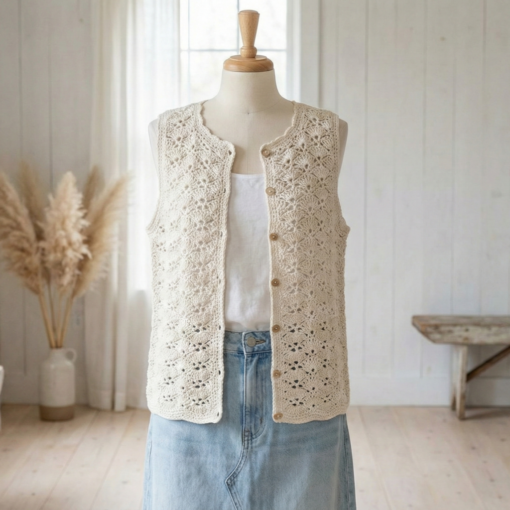 8 Stylish Crochet Vest Patterns You’ll Love - Artify Pattern